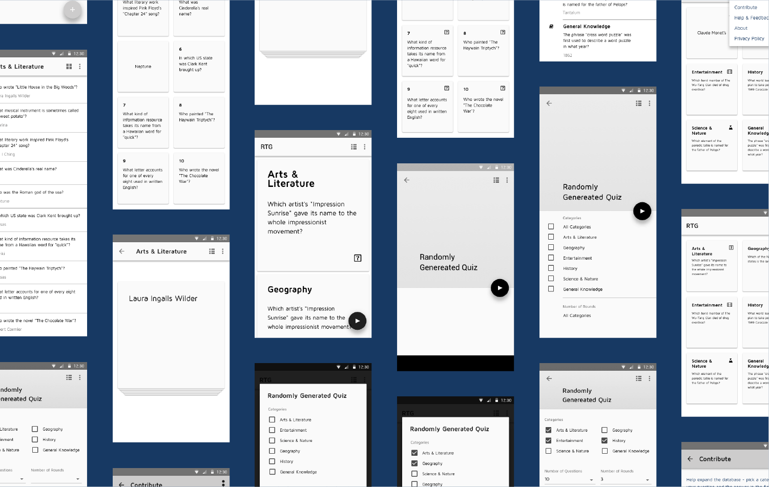 Equal Parts Studio | Random Trivia Generator App